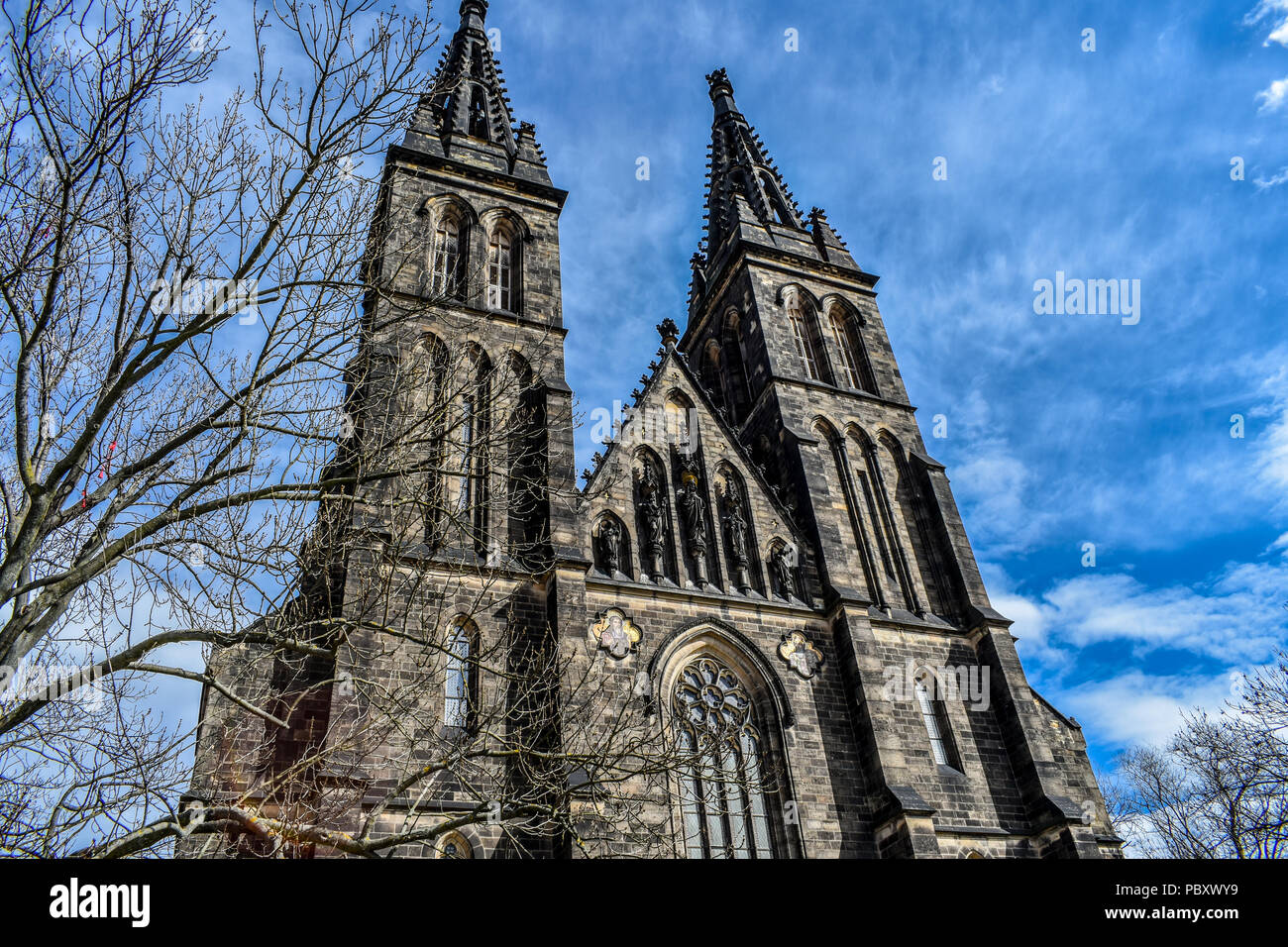 Vyšehrad (Czech for "upper castle") is a historic fort located in the ...