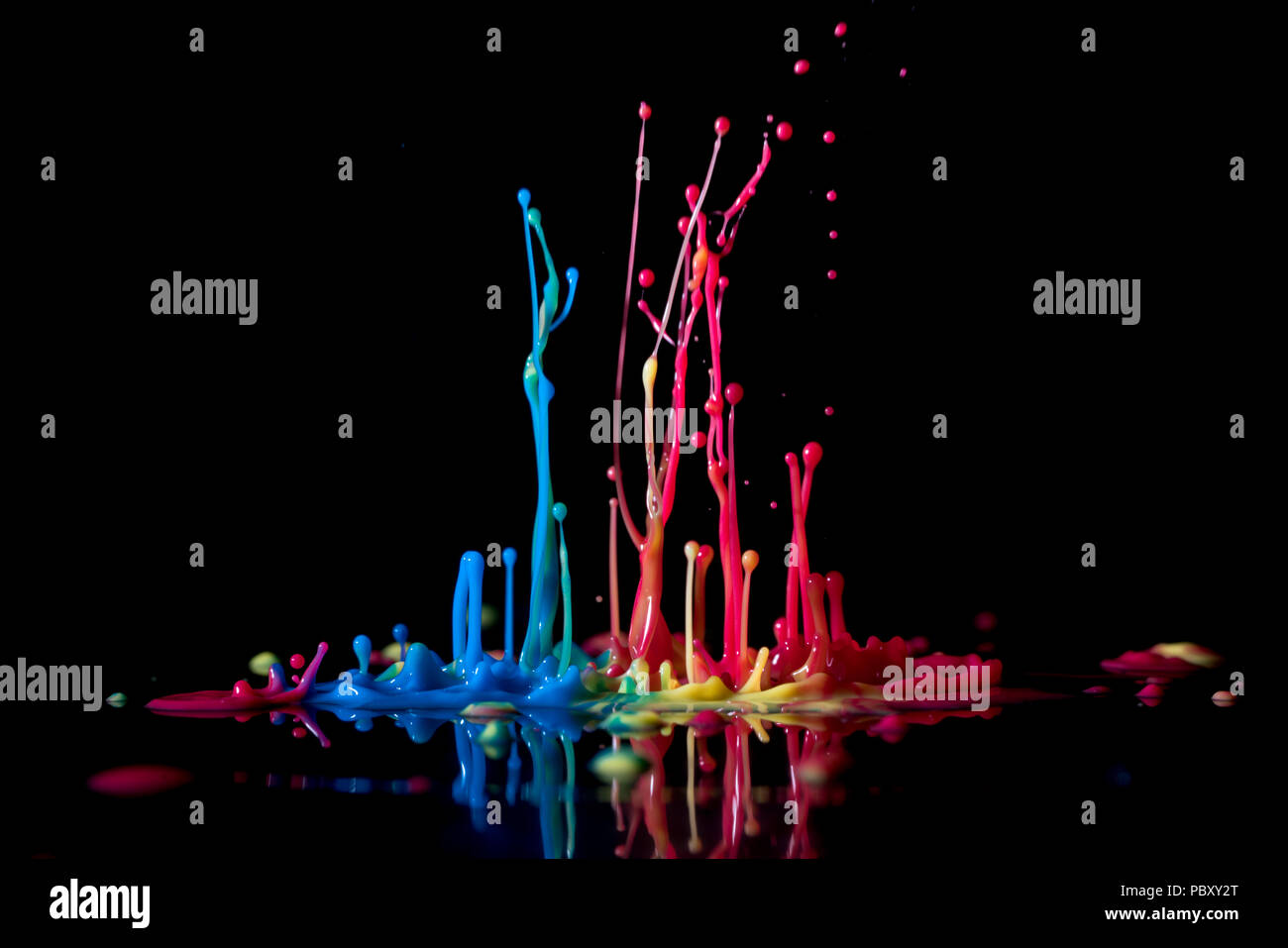 abstract color splash isolated on black background Stock Photo - Alamy abstract color splash isolated on black background Stock Photo - Alamy