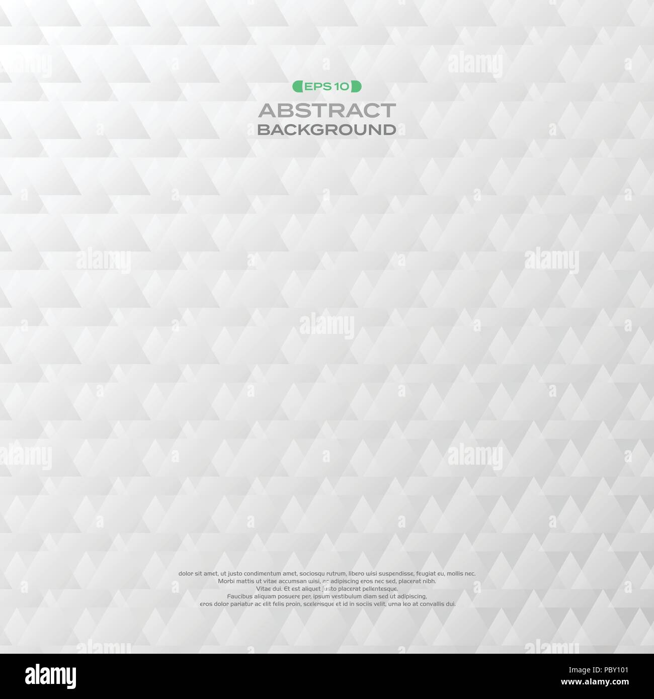 Abstract of grey triangle gradient pattern background, illustration ...