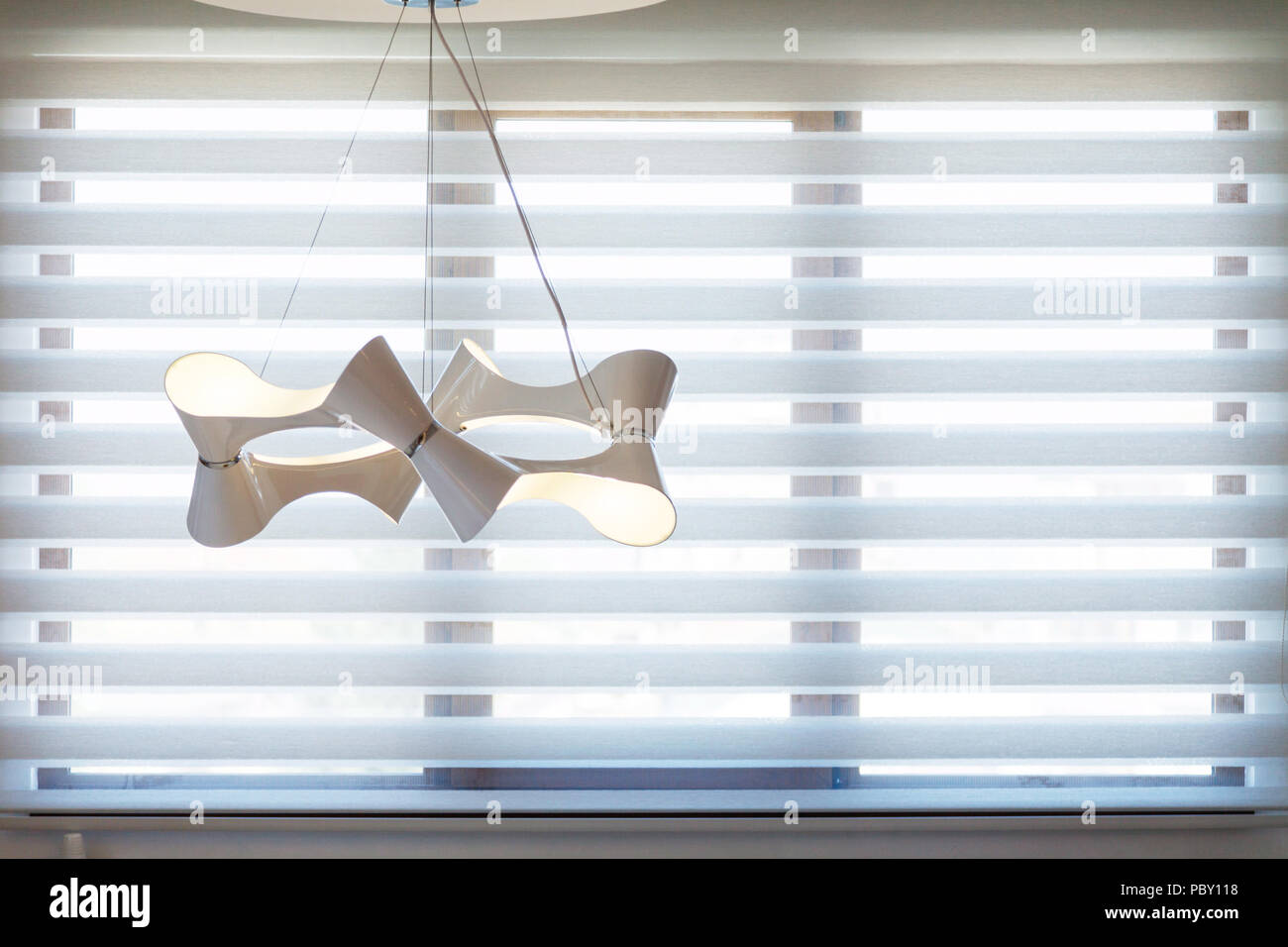 Interior view of light in house Stock Photo - Alamy