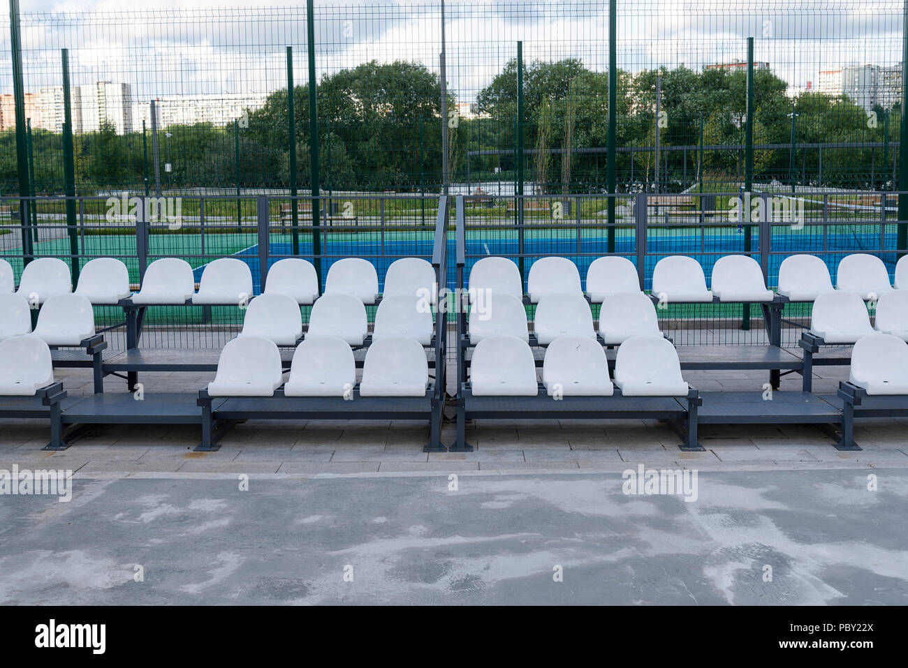 Small football field hi-res stock photography and images - Alamy