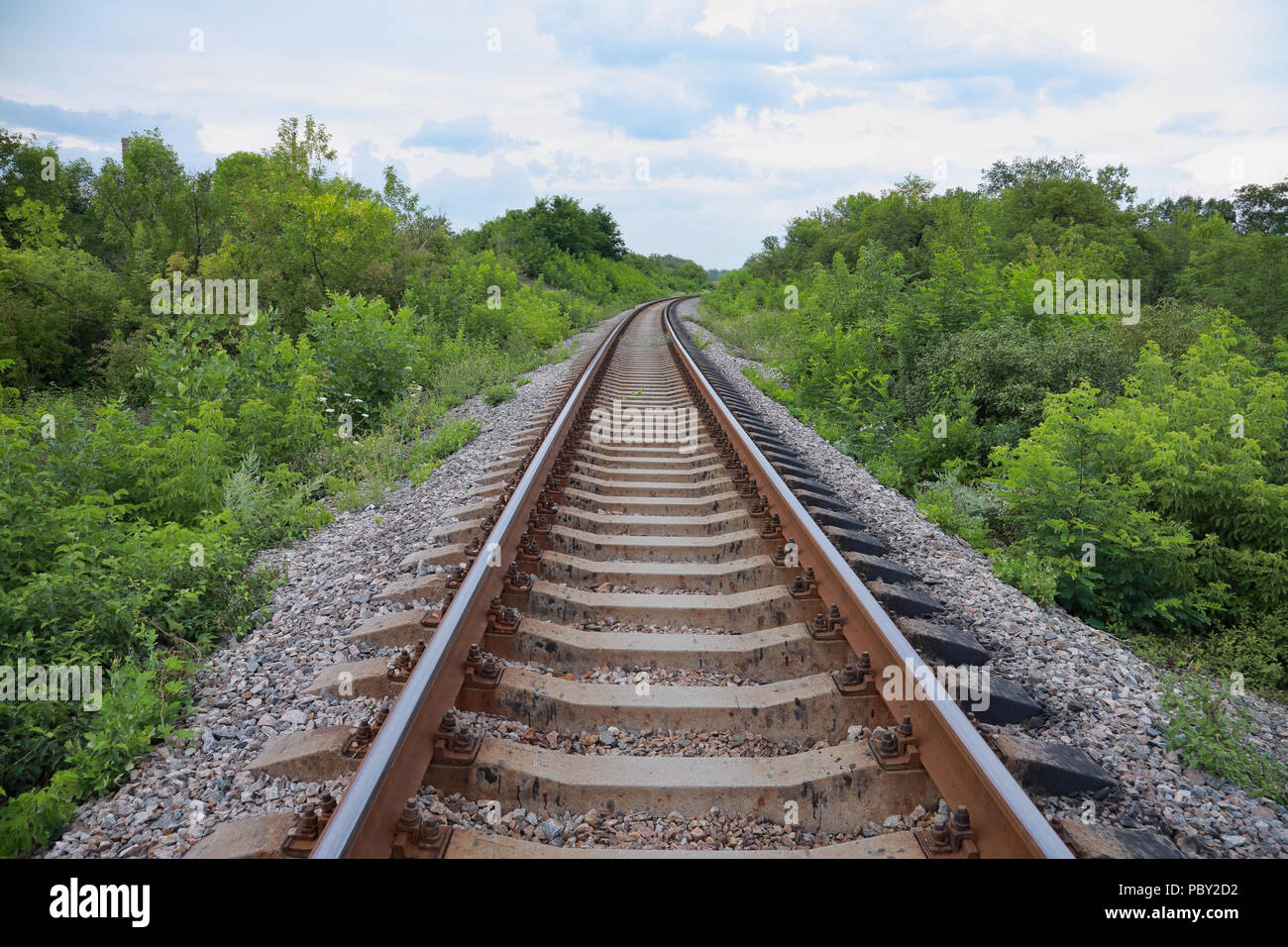Rail railway railways railroad hi-res stock photography and images - Alamy