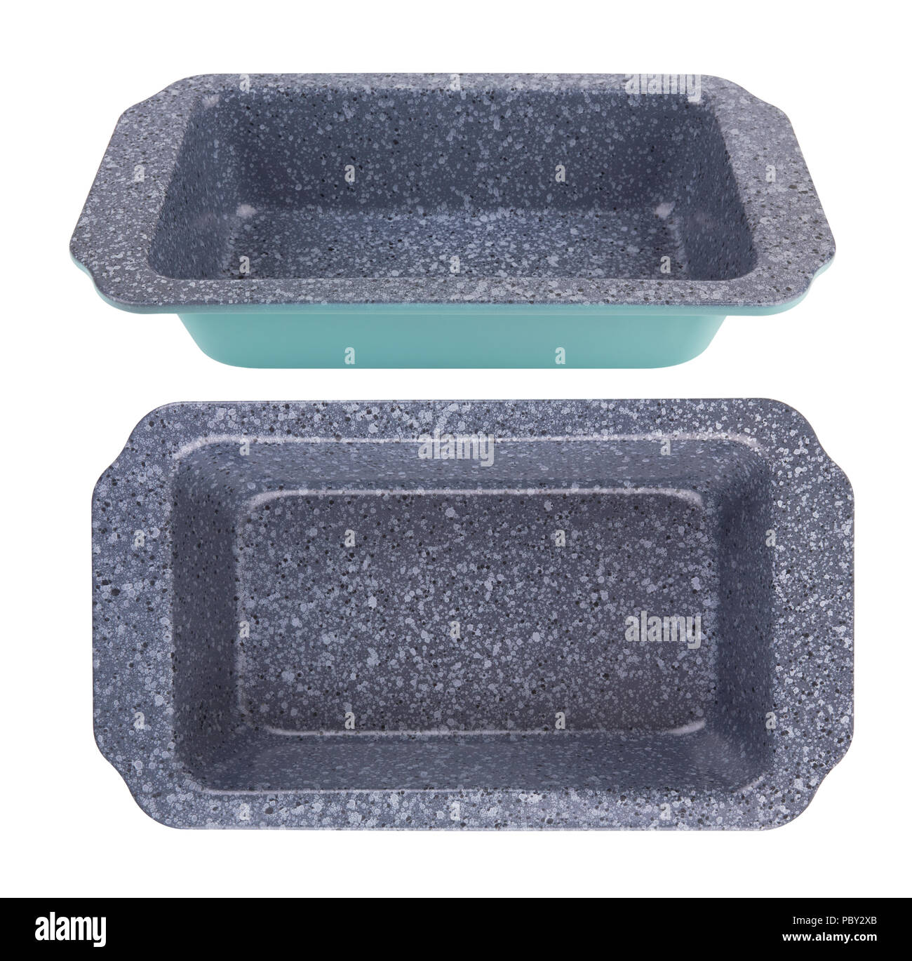 baking tray isolated on a white background Stock Photo - Alamy