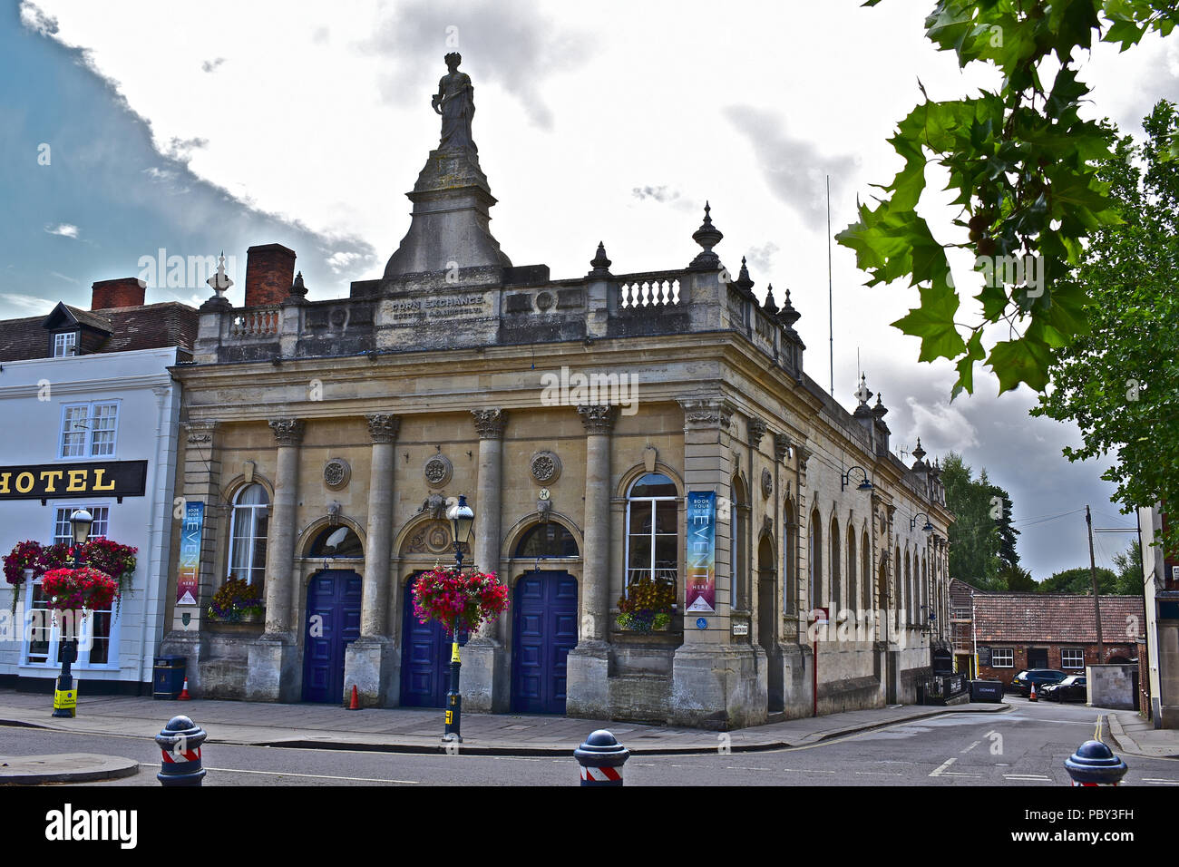 The Corn Exchange (Gd II Listed) in the centre of Devizes dates from ...