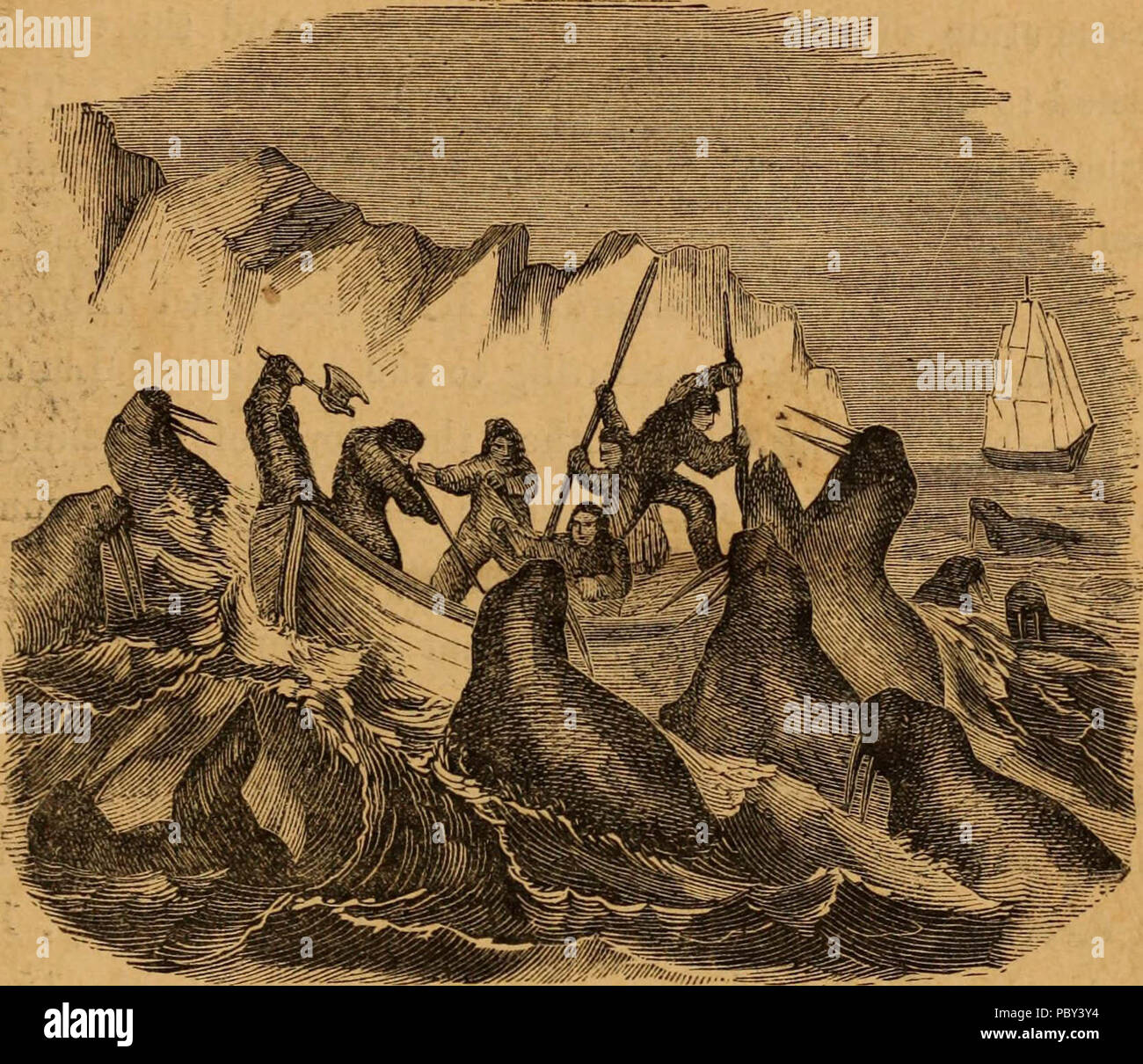 "Man upon the sea : or, a history of maritime adventure, exploration ...