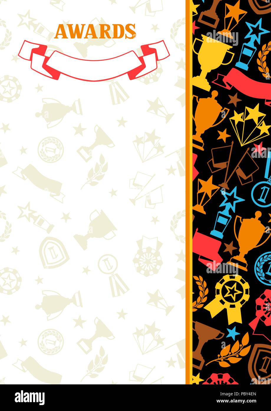 Awards and trophy background Stock Vector Image & Art - Alamy