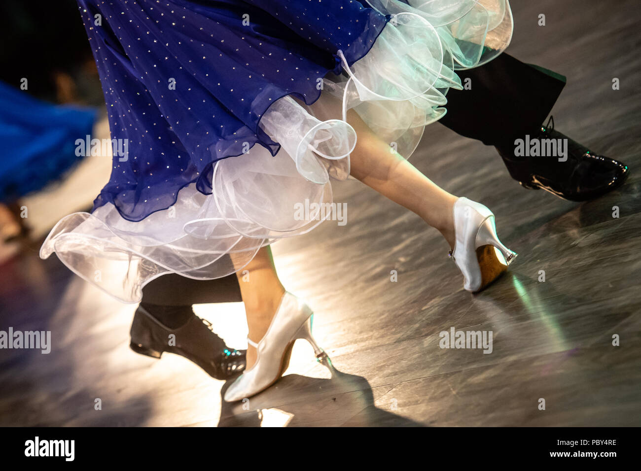 Foxtrot dancing legs hi-res stock photography and images - Alamy