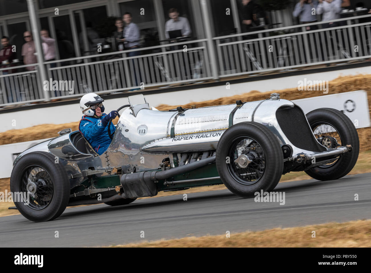 1933 Napier-Railton Special, the Brooklands lap record holder, with ...