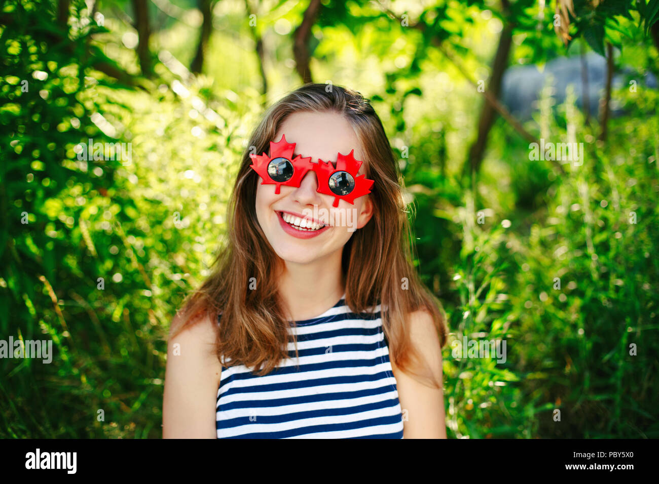 Beautiful canadian girl hi-res stock photography and images - Alamy
