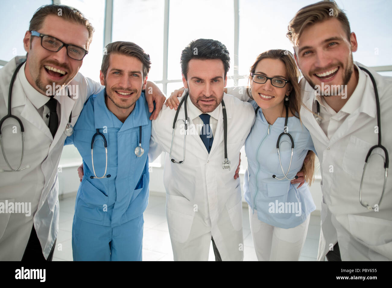 picture of young team or group of doctors Stock Photo - Alamy