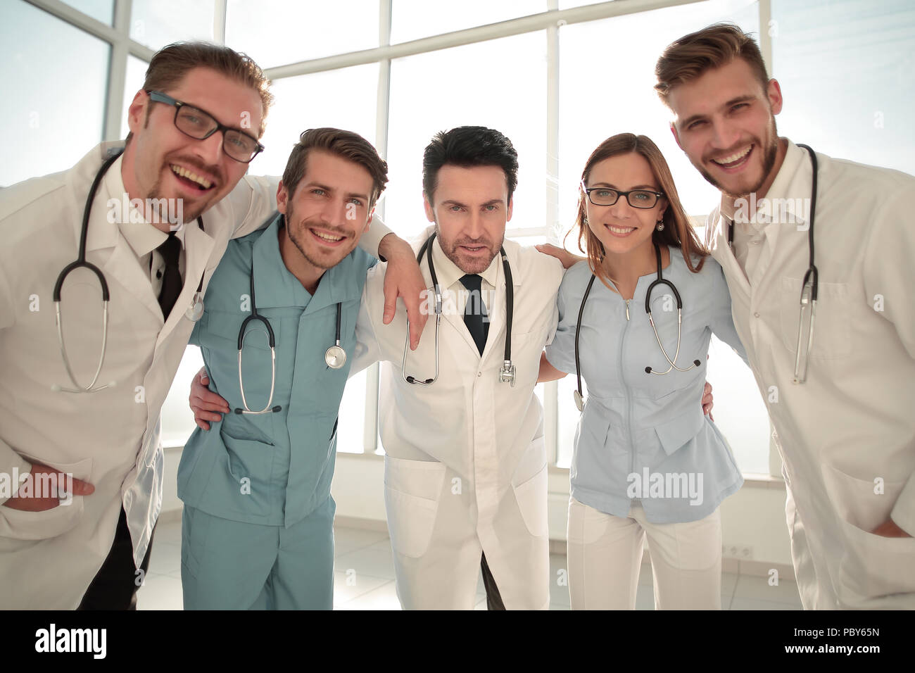 picture of young team or group of doctors Stock Photo - Alamy