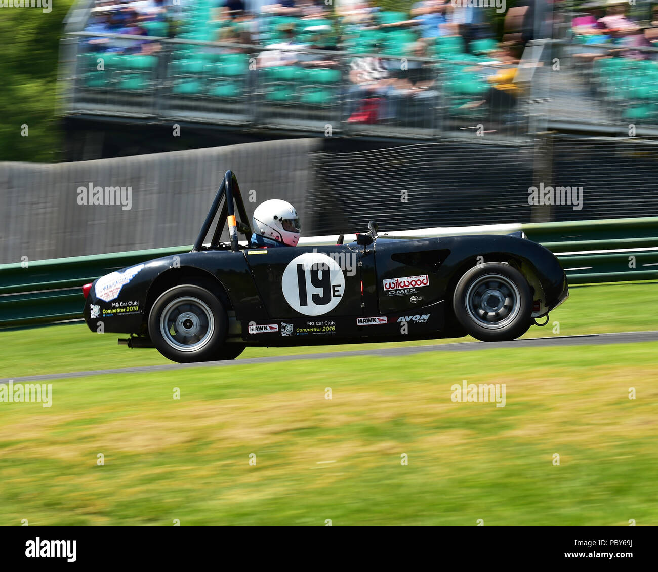 Ian Burgin, Austin Healey Sprite, Sprite Midget Challenge, HSCC Wolds ...
