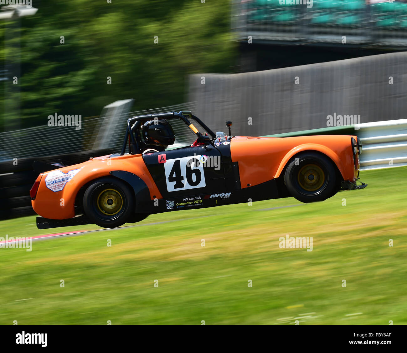 Steve Collier, MG Midget, Sprite Midget Challenge, HSCC Wolds Trophy ...