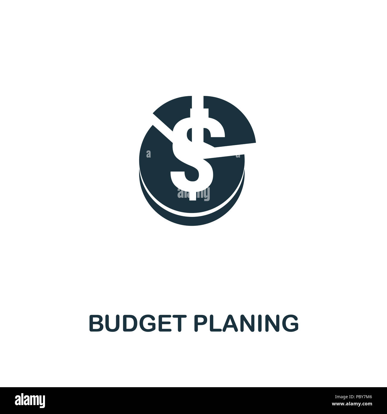 Budget Planing creative icon. Simple element illustration. Budget ...