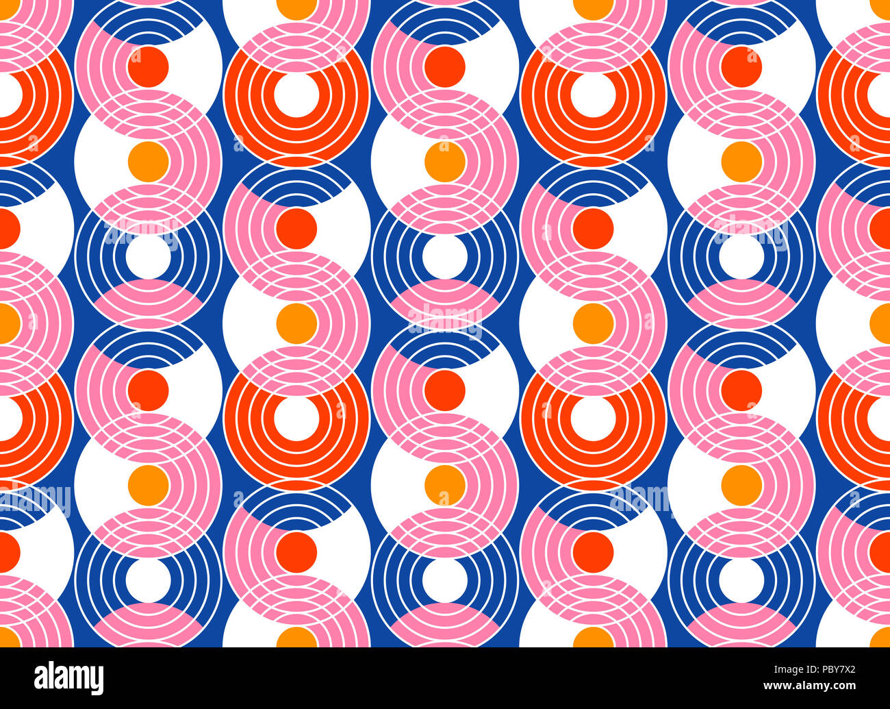Geometric Retro Pattern