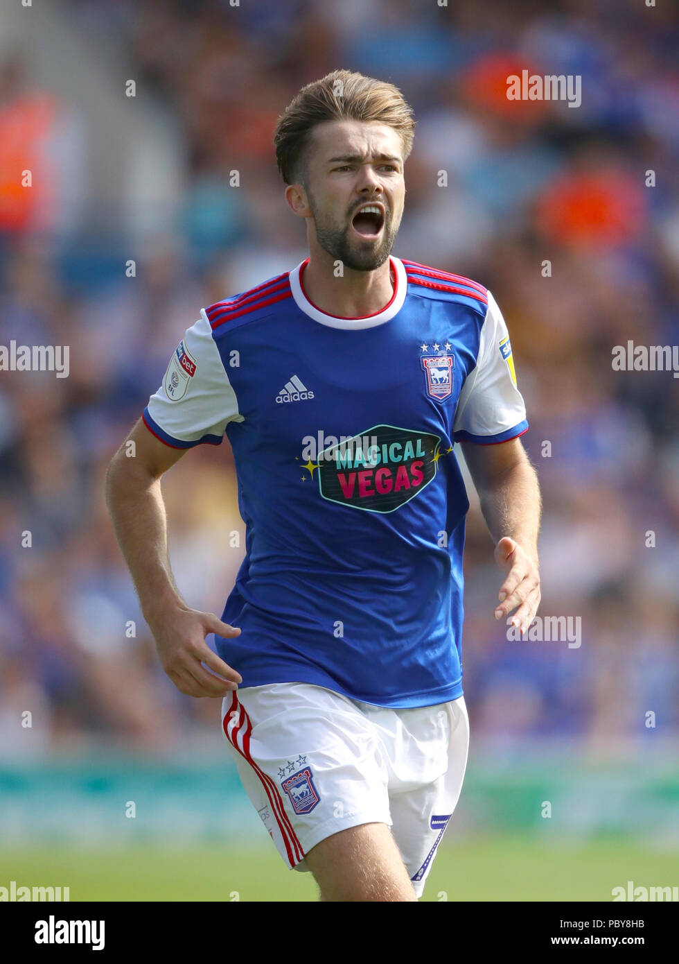 Ipswich Town's Gwion Edwards Stock Photo - Alamy