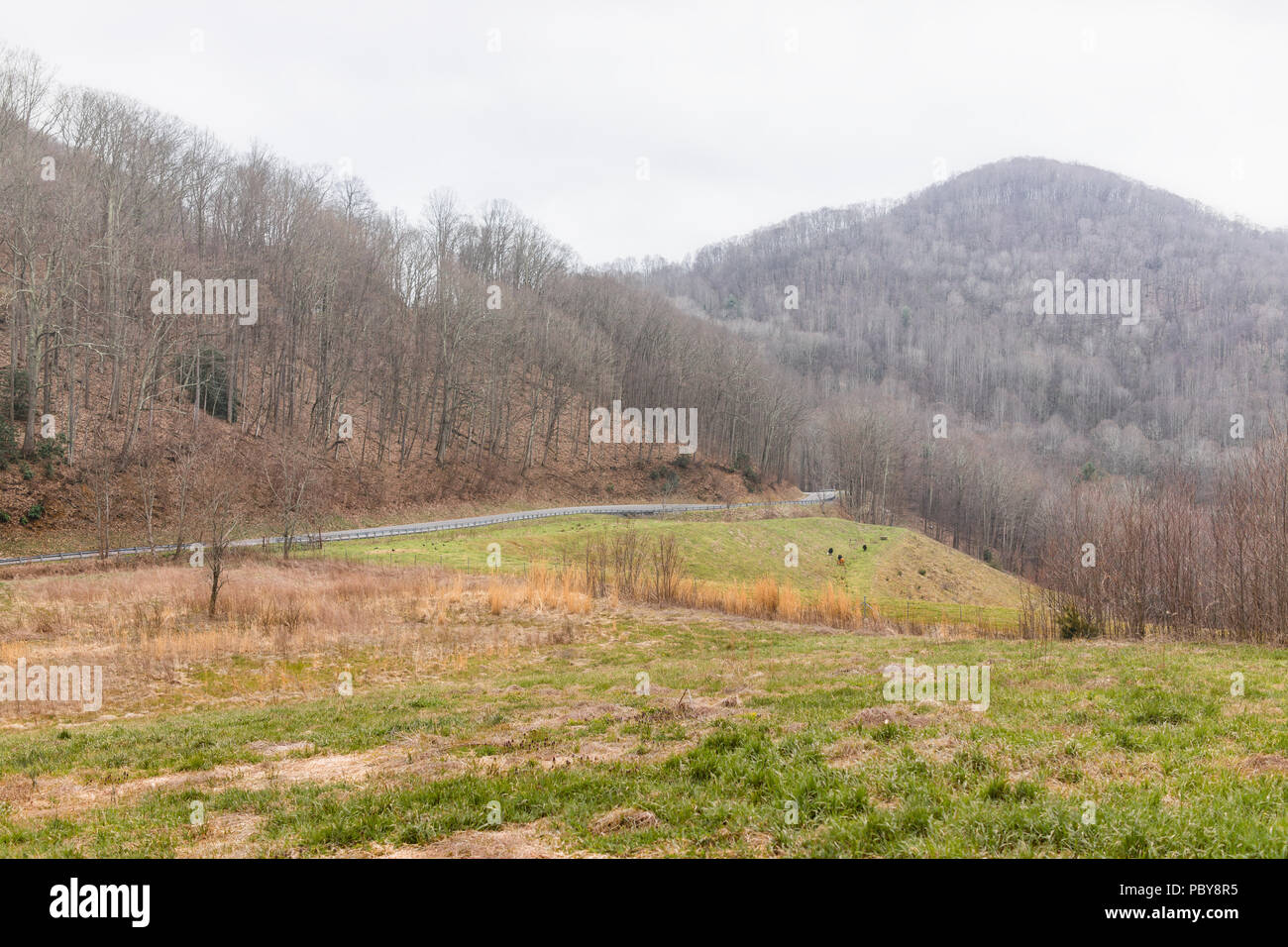 Tennessee North Carolina Border High Resolution Stock Photography and ...