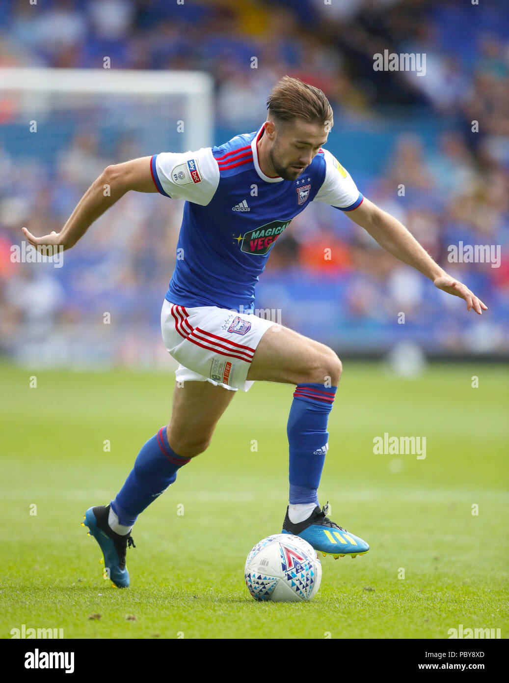 Ipswich Town's Gwion Edwards Stock Photo - Alamy