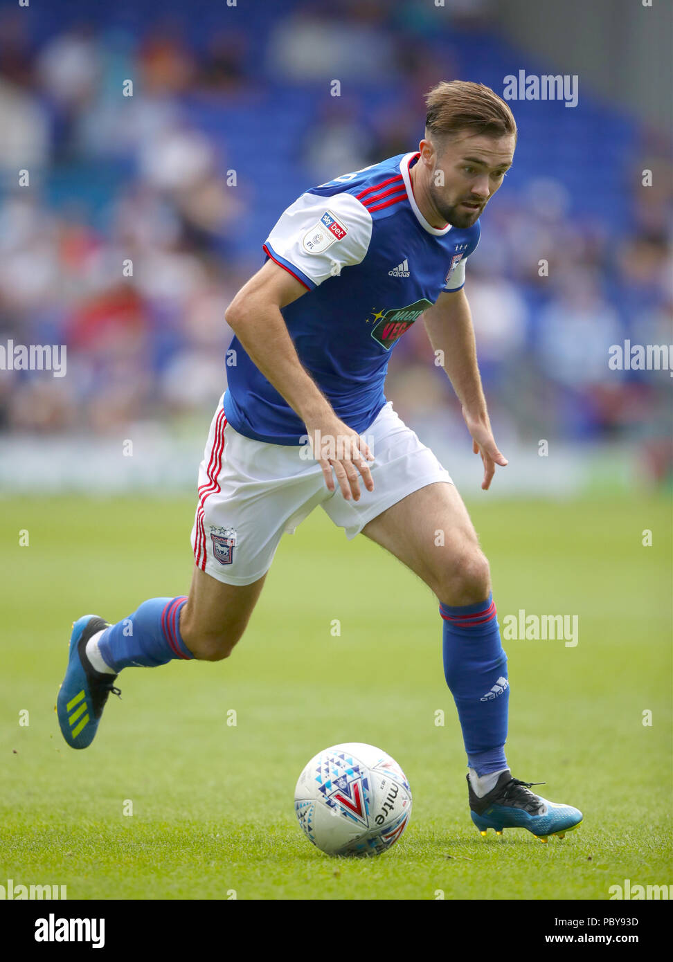 Ipswich Town's Gwion Edwards Stock Photo - Alamy