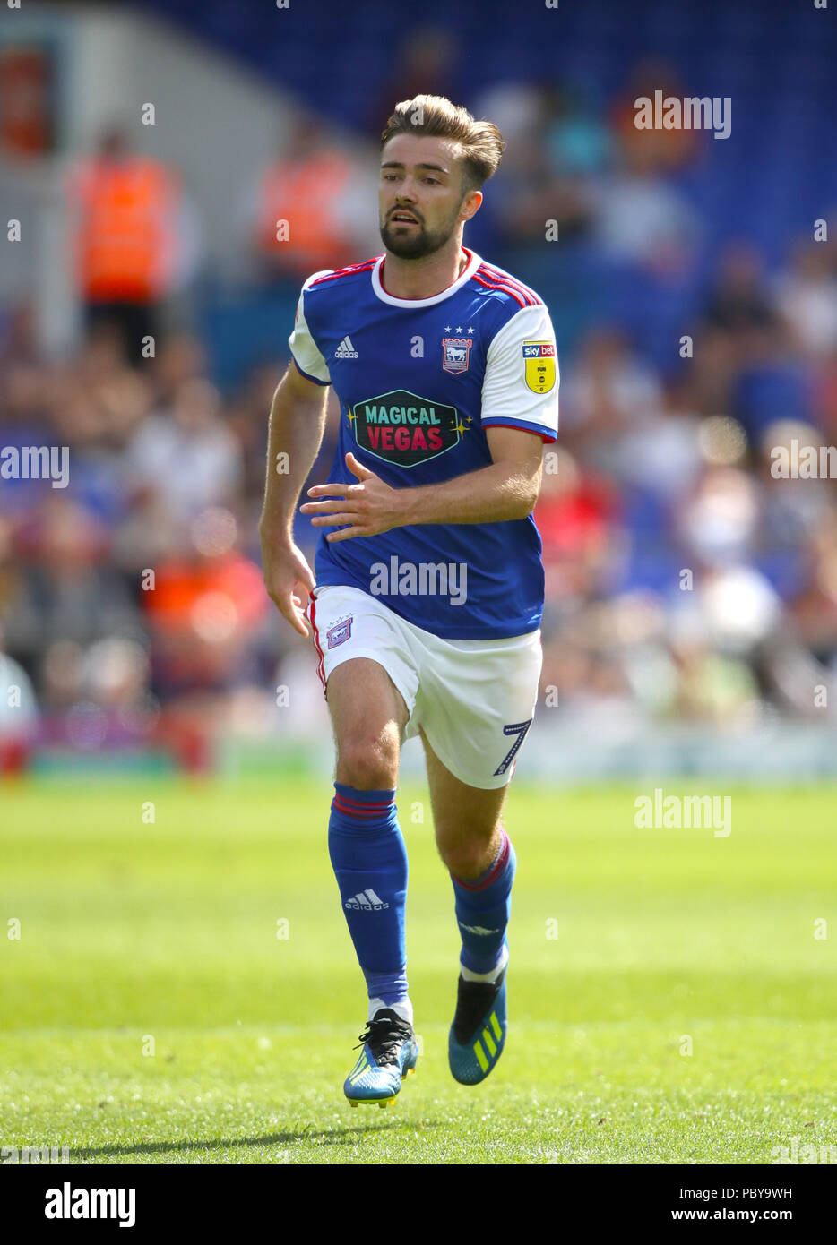 Ipswich Town's Gwion Edwards Stock Photo - Alamy