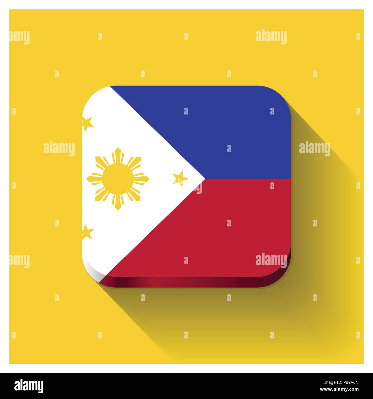 Flag phillipines Stock Vector Images - Alamy