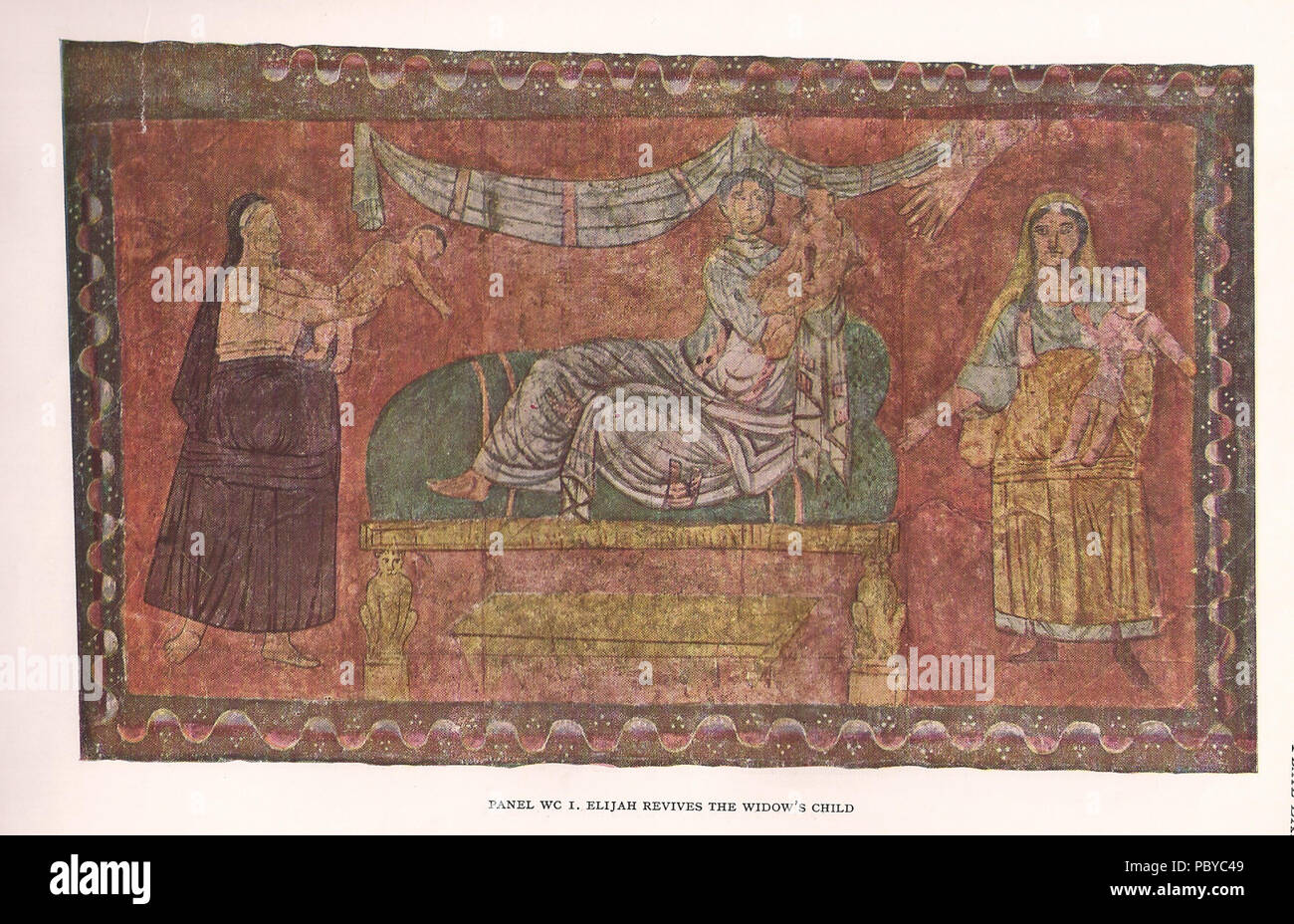 The prophet elijah and the widow of zarephath hi-res stock photography ...
