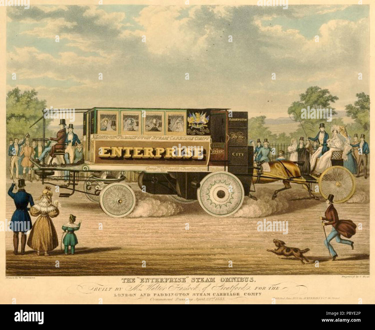 Steam omnibus hi-res stock photography and images - Alamy
