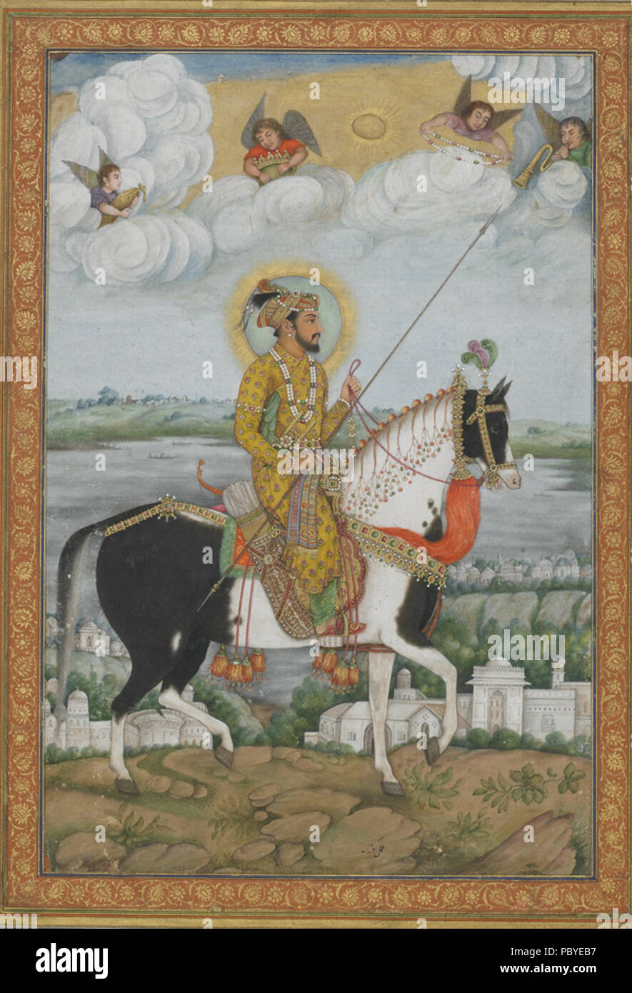 Shah jahan portrait hi-res stock photography and images - Alamy