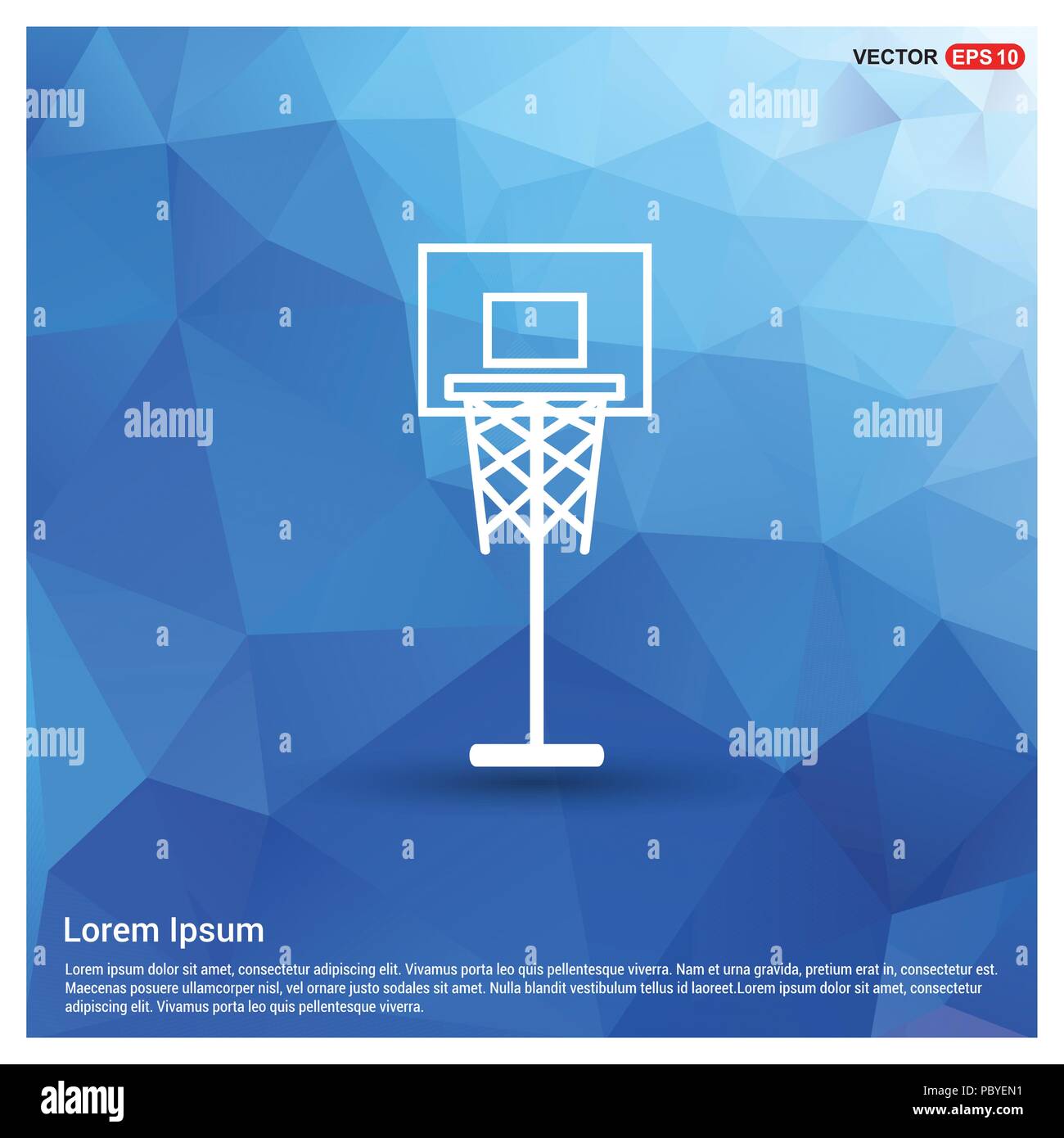 Basketball Basket Icon - Free vector icon Stock Vector Image & Art - Alamy