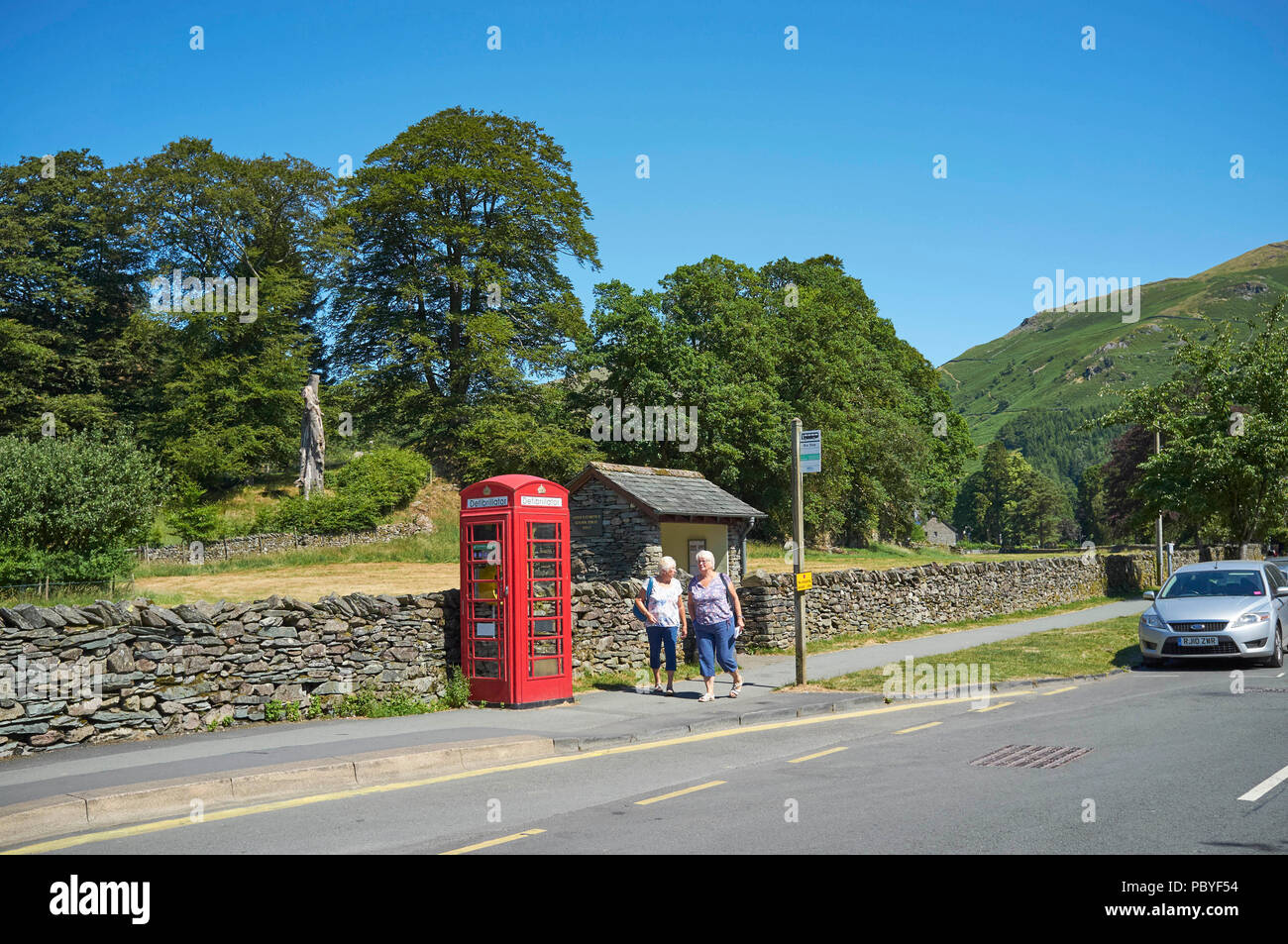 Grasmere village hi-res stock photography and images - Alamy