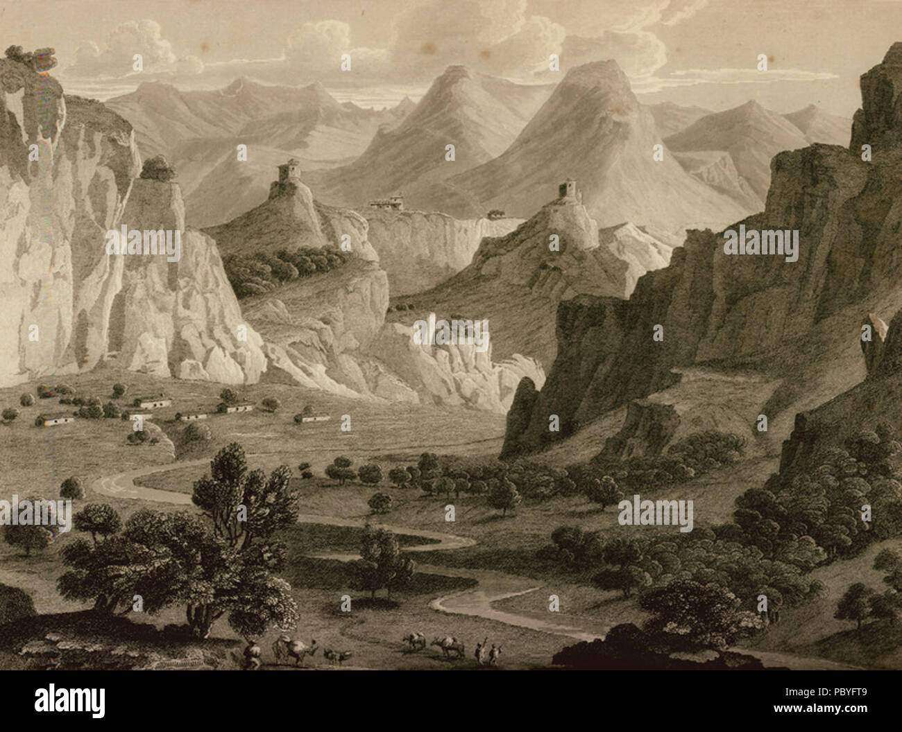 200 Exit of the Acheron - Hughes Thomas Smart - 1820 Stock Photo - Alamy