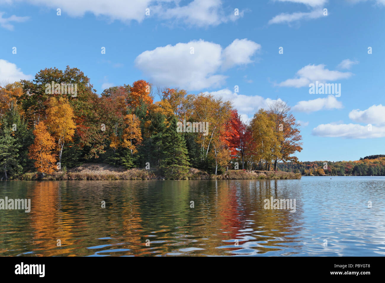 AuSable River, Michigan Stock Photo - Alamy