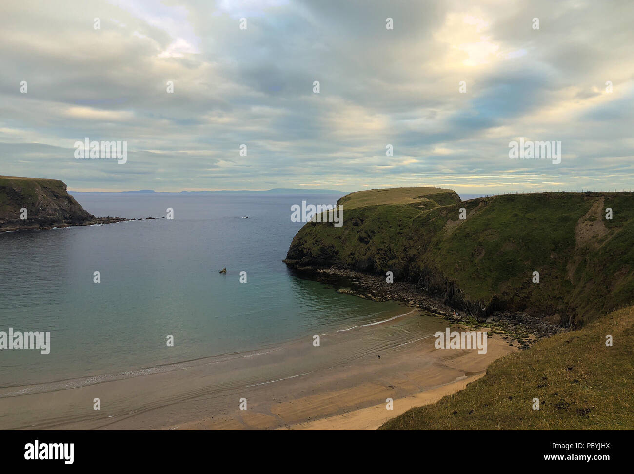Malainn Bhig also known as Malinbeg is a secluded bay visible from the ...