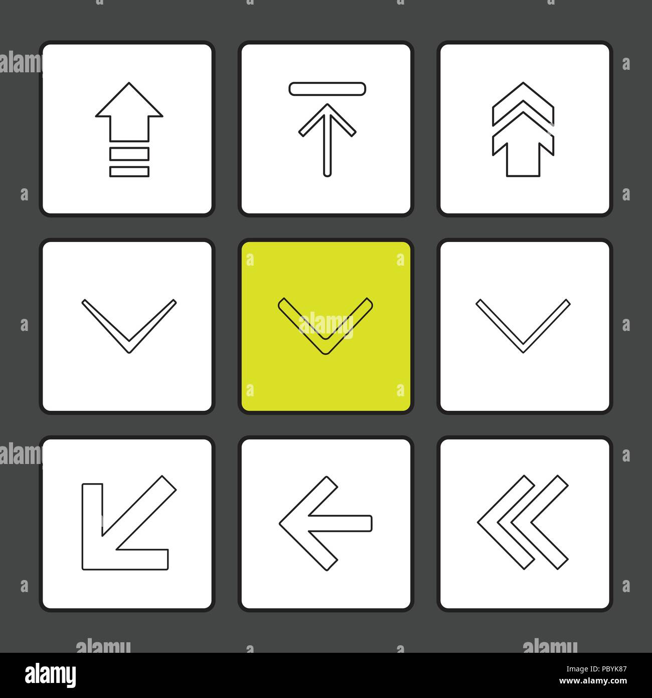arrows , directions , pointer , arrow , user interface , pointer , up ...