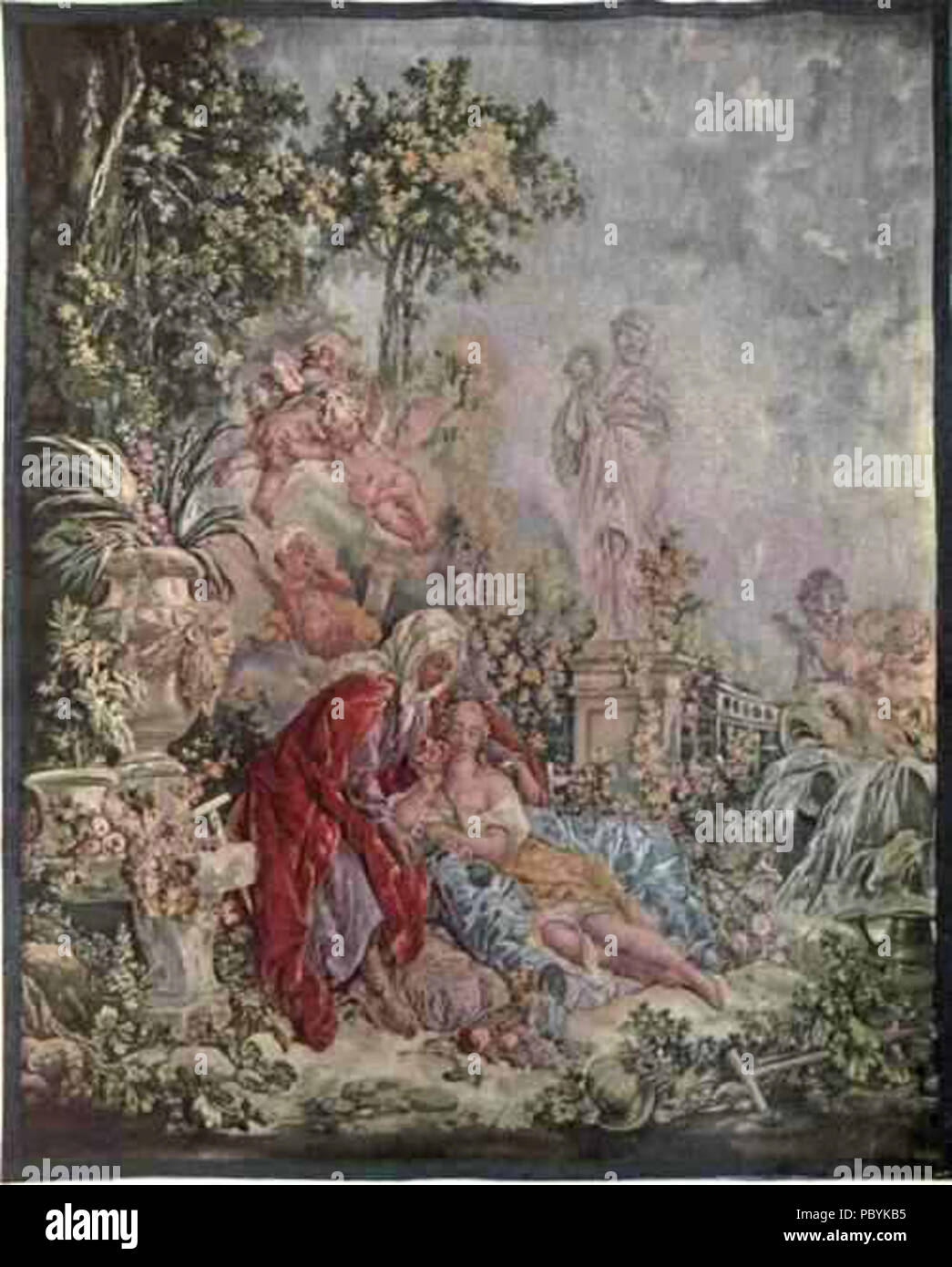 219 François Boucher - Vertumnus-And-Pomona Stock Photo - Alamy