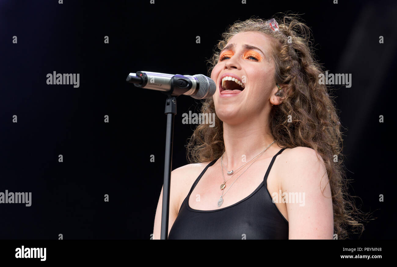 Rae Morris performs on stage at the Liverpool International Music ...