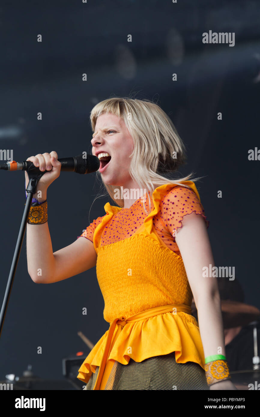 Norwegian singer aurora hi-res stock photography and images - Alamy