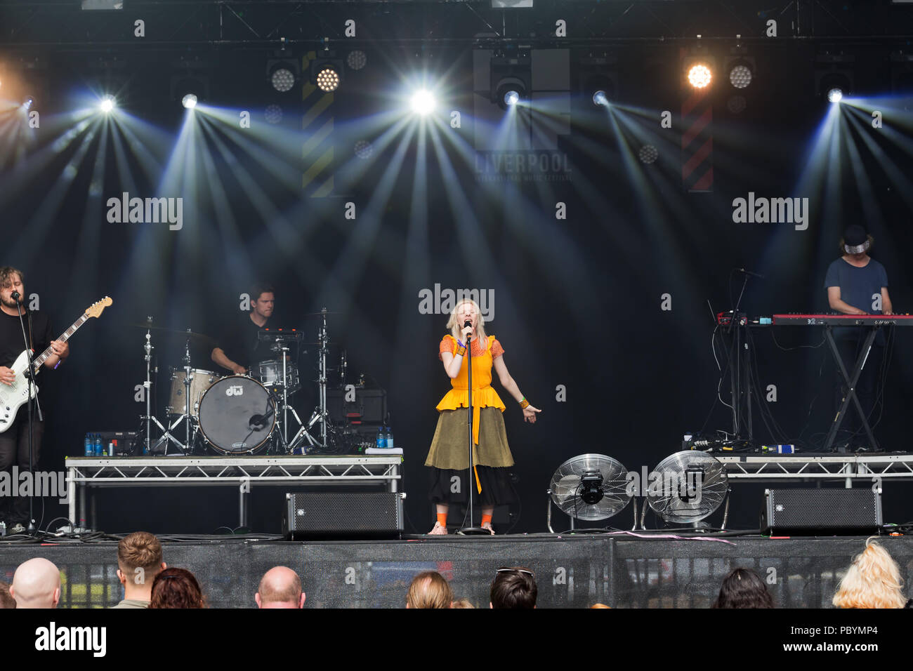 Norwegian singer-songwriter Aurora performs on stage at the Liverpool ...