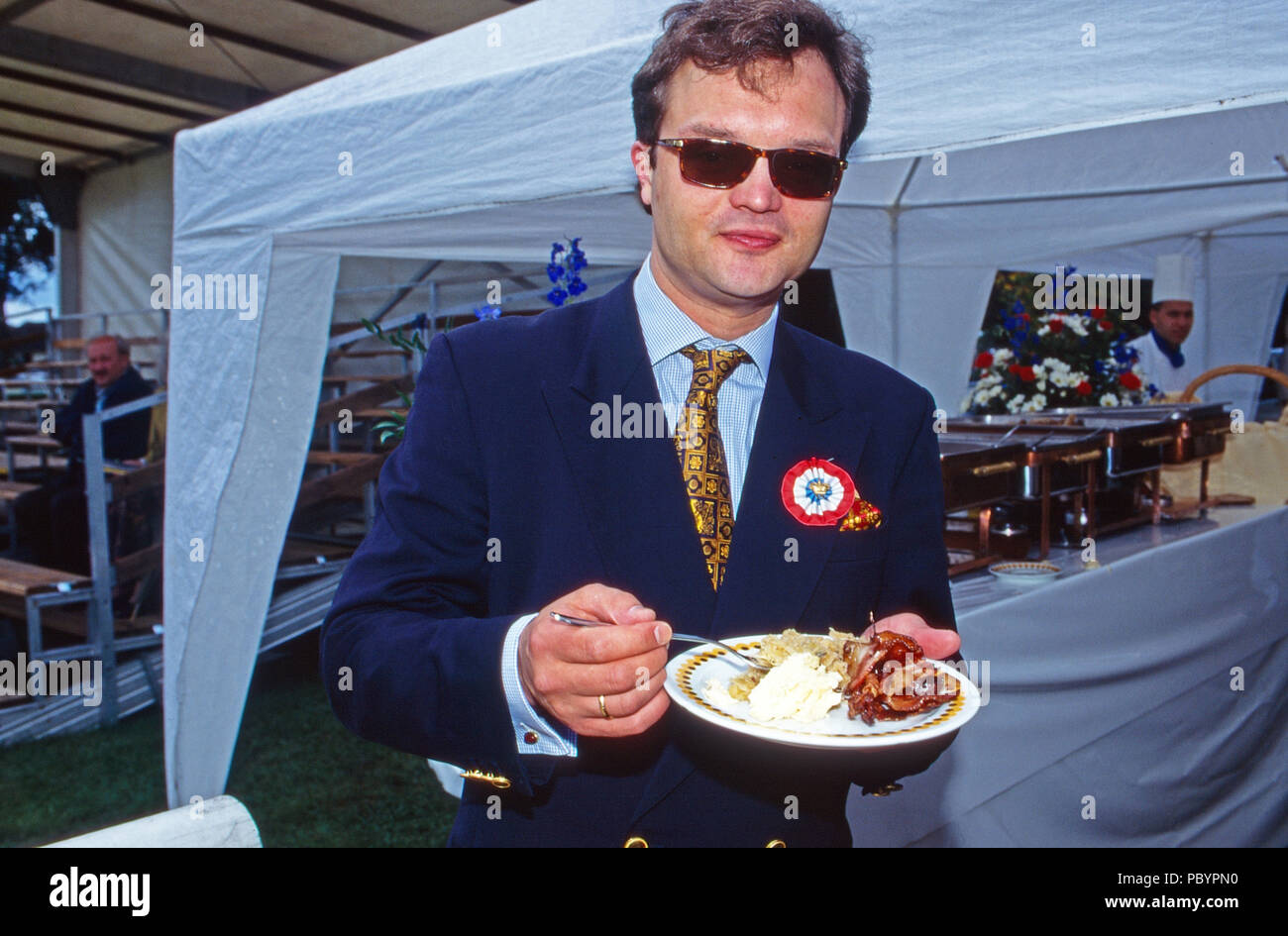 Alexander Prinz zu Schaumburg-Lippe war am Bufett, Deutschland 1997 ...