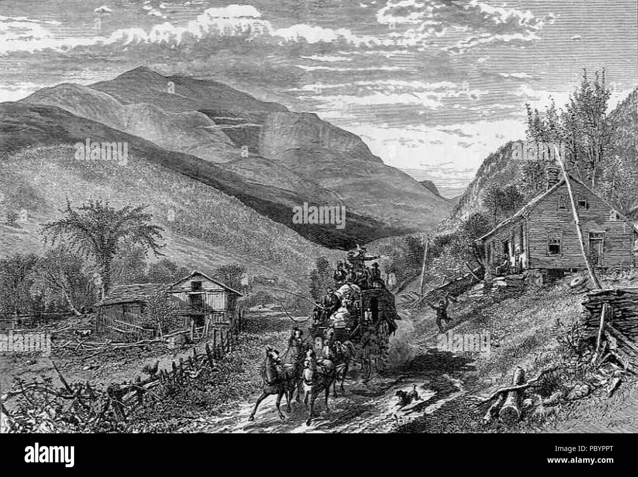 Nature from the road Black and White Stock Photos & Images - Alamy