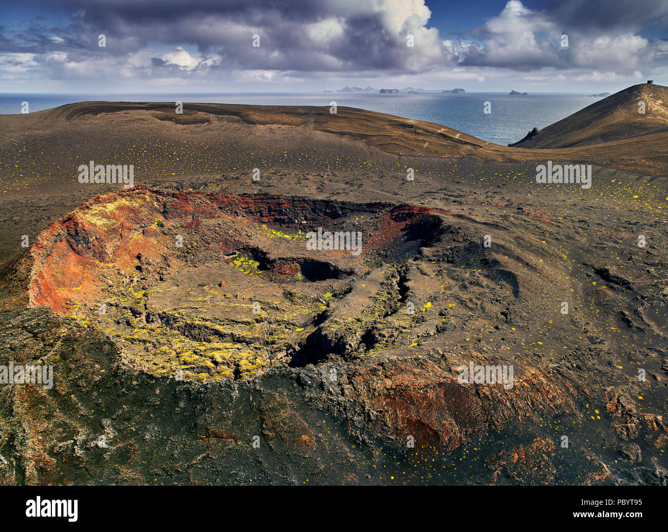 Surtsey Island, Westman Islands, Iceland Stock Photo - Alamy