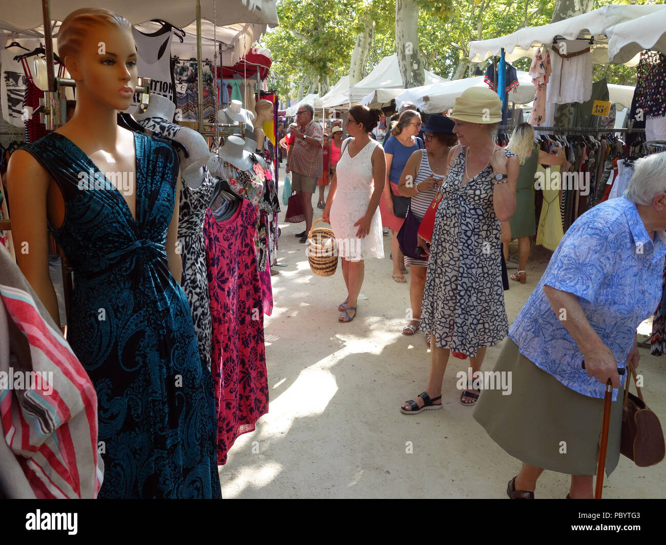 Market at saint chinian hi-res stock photography and images - Alamy