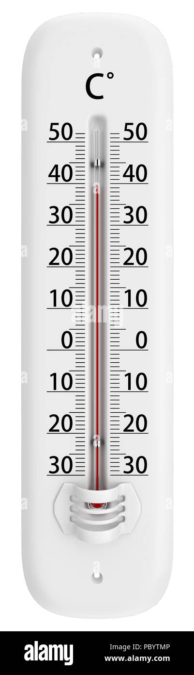 Cold Weather Thermometer Cut Out Stock Images & Pictures - Alamy