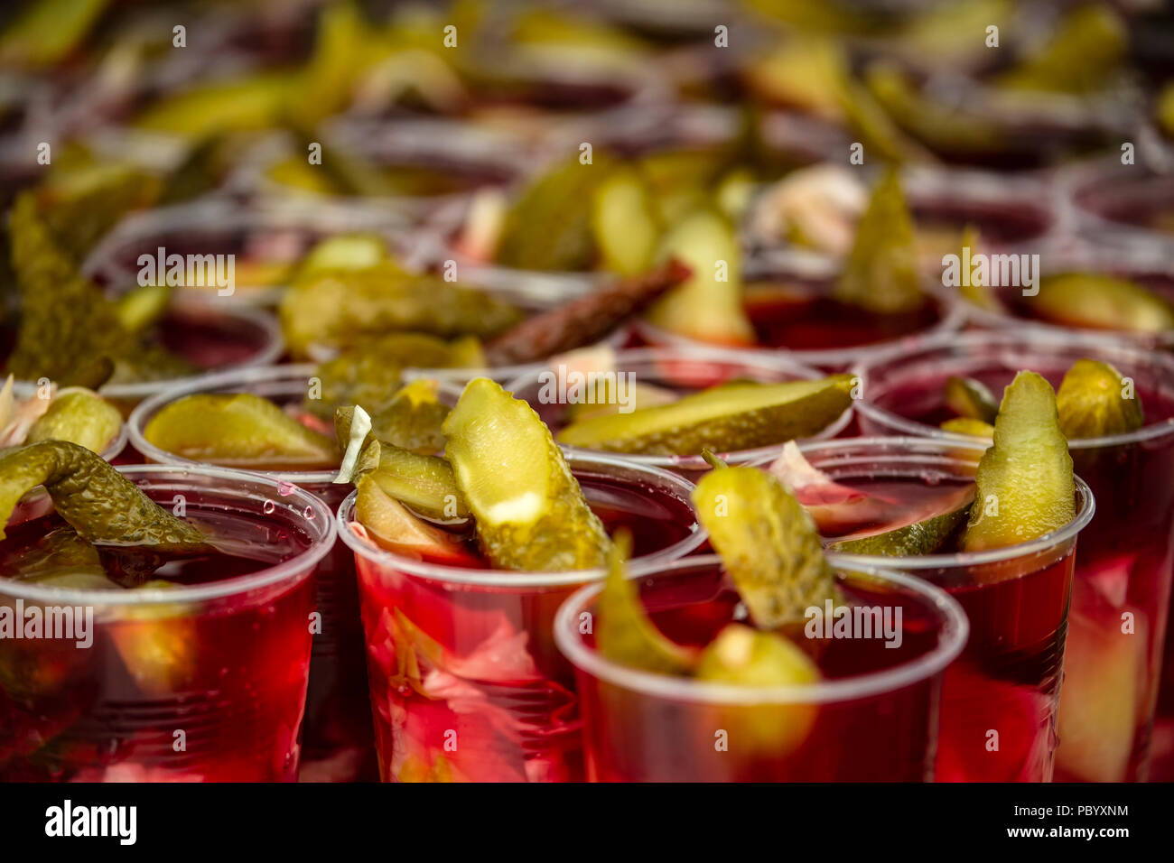 Red pickle hi-res stock photography and images - Alamy