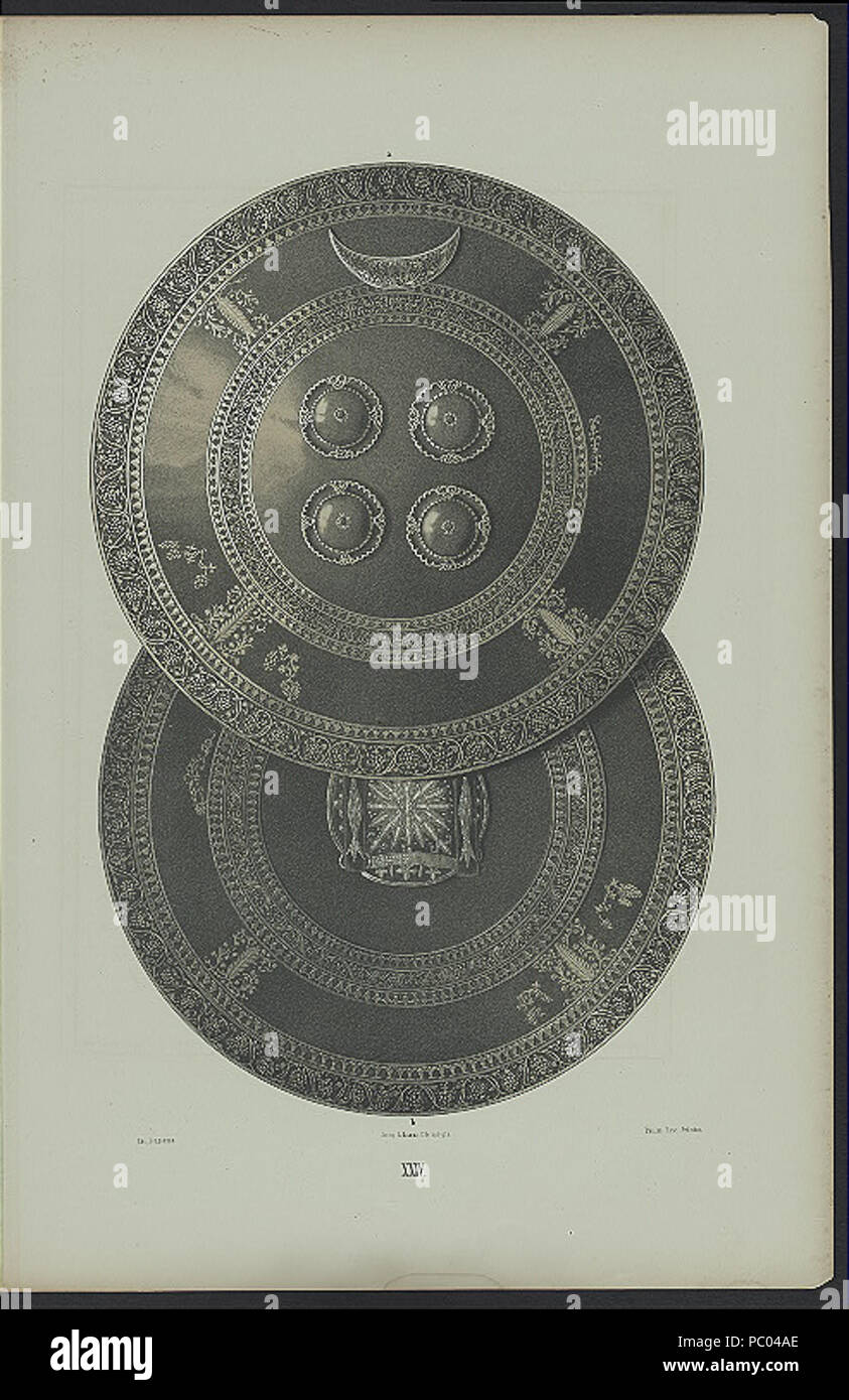 296 Indu-Islamic Shield or Indu- мусульманский щит Stock Photo - Alamy