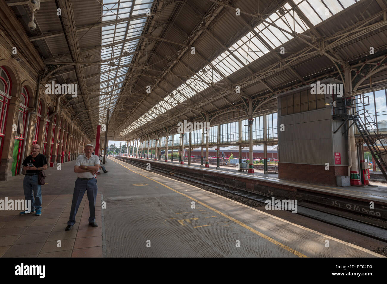 Preston rail station Stock Photo - Alamy