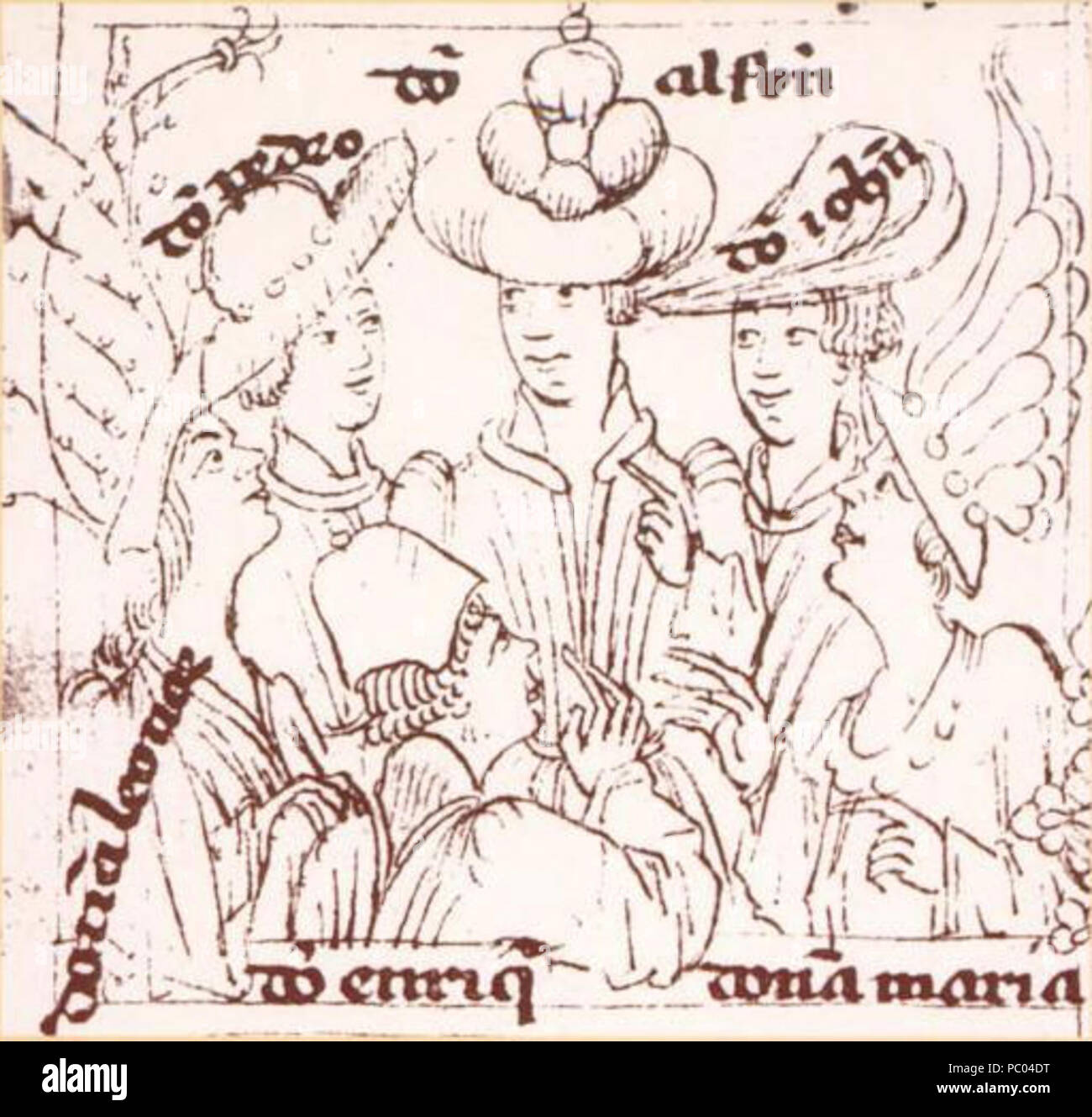 Aragonese royal family hi-res stock photography and images - Alamy