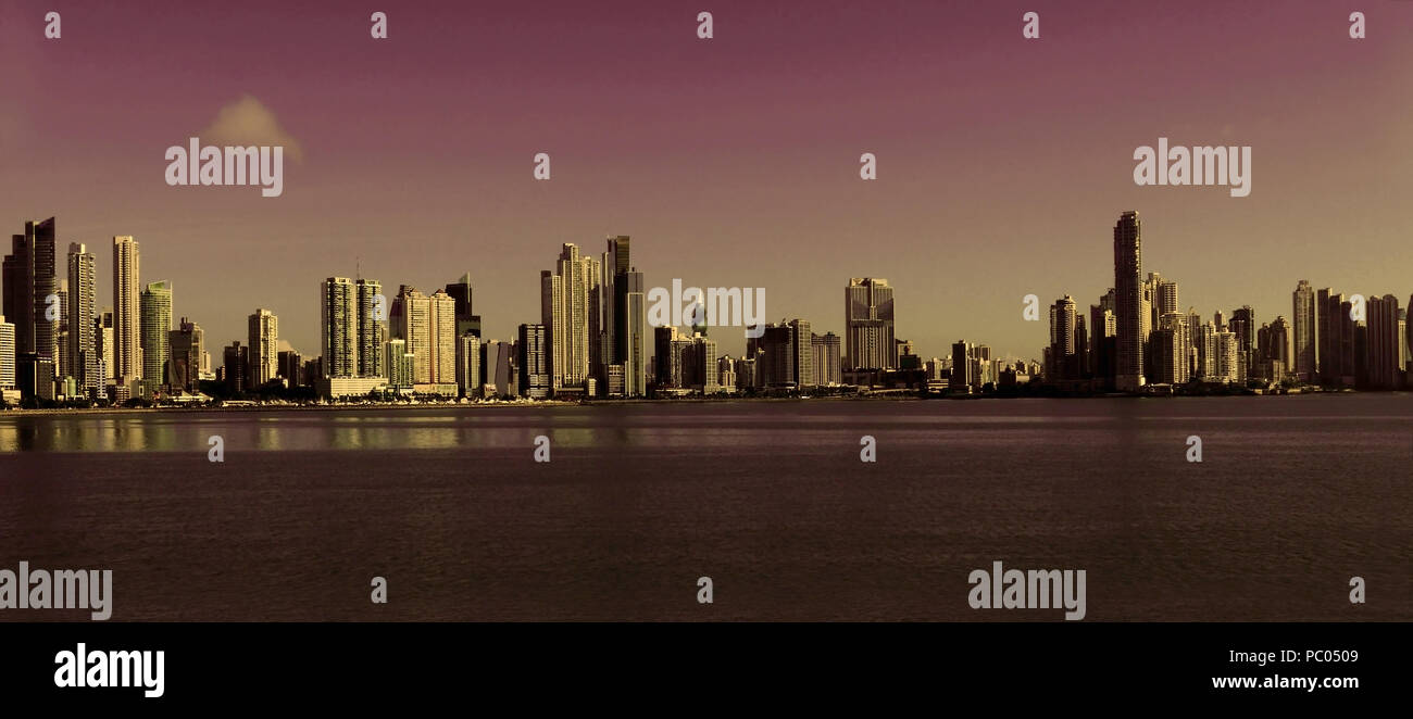 The beautiful and modern skyline of tall city building of Downtown ...