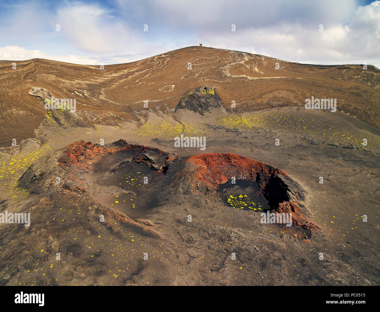 Craters, Surtsey Island, Westman Islands, Iceland Stock Photo - Alamy