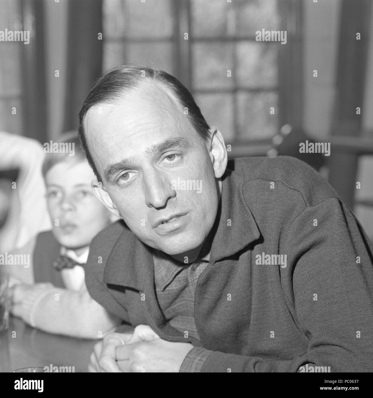 Ingmar Bergman. 1918-2007. Swedish film director. Pictured here 1962 ...